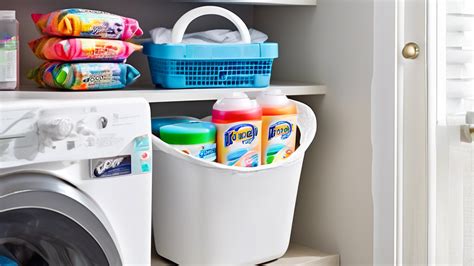 Laundry Detergent Basket Keep Your Detergent Organized Project Isabella