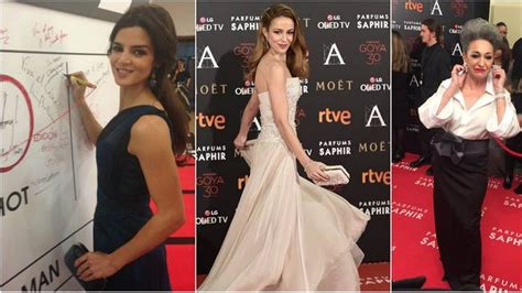 Mirá El Look De Los Famosos En La Alfombra Roja De Los Premios Goya 2016