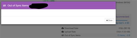 Folders Up To Date But Stuck In Syncing With Empty Out Of Sync