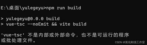 解决前端vue vite启动出现的问题 vite构建vue项目删除type后 vue项目无法启动问题 csdn博客