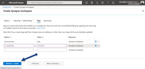 Create Your First Azure Synapse Analytics Workspace David Alzamendi