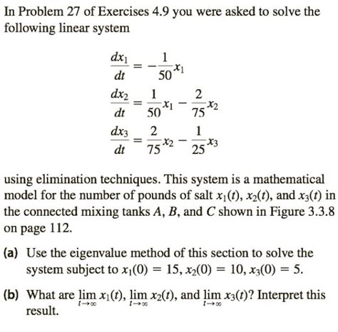 Solved In Problem Of Exercises You Were Asked To Chegg