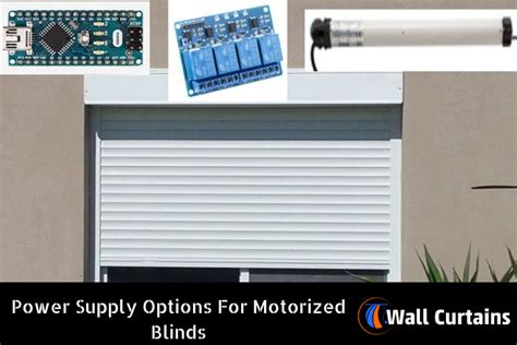 What Are The Power Supply Options For Motorized Blinds