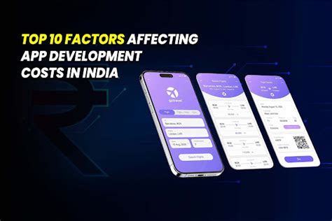 Top 10 Factors Affecting App Development Costs In India