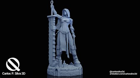 Carlos Silva Sister Repentia Warhammer 40k