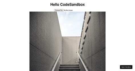 image preview codesandbox
