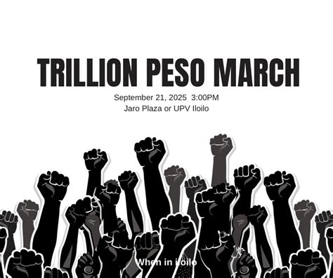 When In Iloilo Trillion Peso March Iloilo 🇵🇭 This Is Facebook