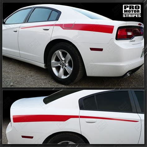 Dodge Charger 2011 2023 Side Rear Accent Stripes 122551589870 Pro