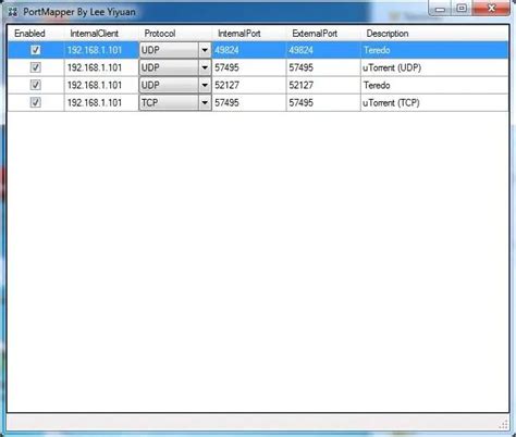 Release PortMapper A Port Mapping Utility RaGEZONE MMO Development Forums