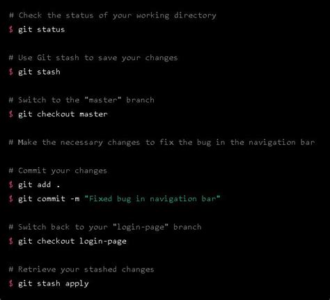 ratnesh singh on linkedin git stash workflowtips salesforcedeveloper salesforce work team…