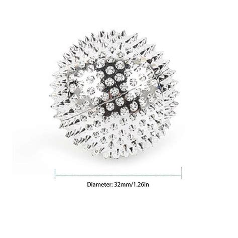 2pcs Massage Ball With Needles Acupressure Active Massager Spiky Hard