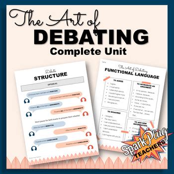 The Art Of Debating Debate Topics For High School By Spark Plug Teachers
