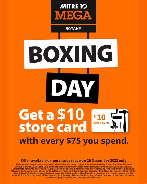 🎉 Boxing Day At Mitre 10 Mega Mitre 10 Mega Botany