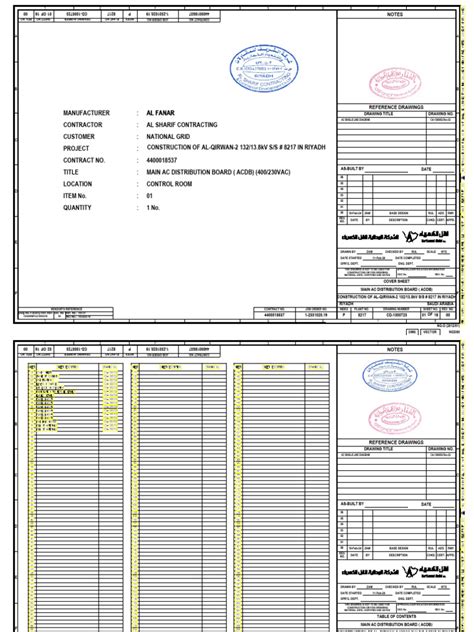 01 Main Acdb Pdf Switch Relay