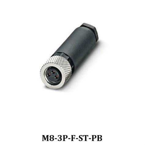 M8 3pin Female Connector At ₹ 400 Piece Female Connector In Ahmedabad Id 2849323617648