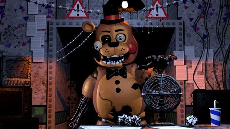 Sfm Withered Toy Freddy By Candythecatbr On Deviantart
