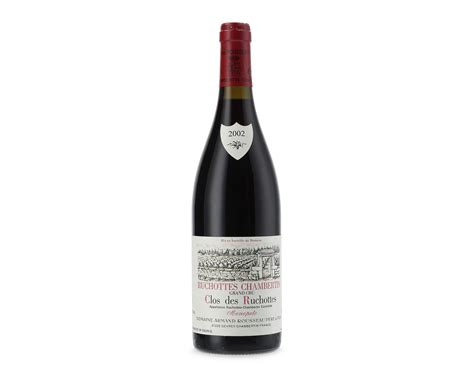 Domaine Armand Rousseau Ruchottes Chambertin Clos Des Ruchottes 2002