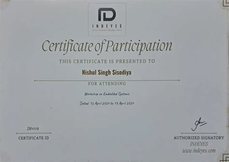 Nishul Singh Sisodiya On Linkedin 🌟 Excited To Share My Achievement 🌟 I Have Successfully