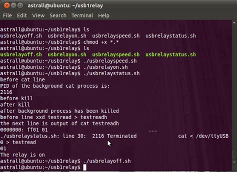 Kmtronic Usb One Relay Linux Test Script