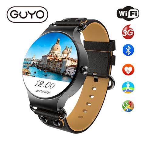 2018 Smart Watch GPS Android 5 1 8GB 512MB Wifi Bluetooth Phone Call Smartwatch Android Watch