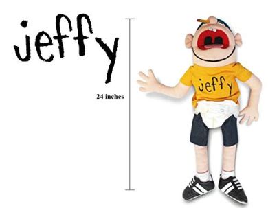 Zombie Jeffy Sml Puppet Plush Jeffy Cody Mario Super Off