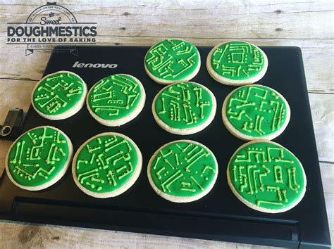 Pinterest Creative Cookies Computer Cookies Science Birthday