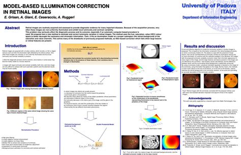 Ppt Model Based Illumination Correction In Retinal Images Powerpoint