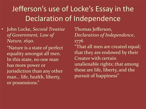 Ppt John Lockes Natural Law As Interpreted In The American Founding