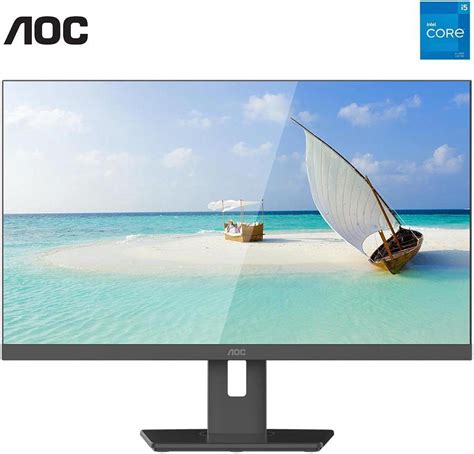 Aoc All In One Pc Business Desktop 27 Ips Intel Core I5 12400 16gb Ddr4 Ram 512 Gb Ssd