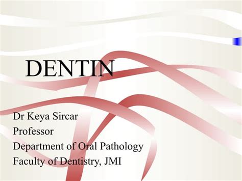 Dentin Formation Calcification Types And Dentinogenesis Explained Thoroughly Pptx