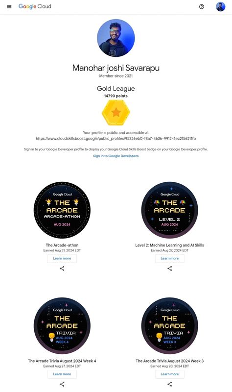 Savarapu Manohar Joshi On Linkedin Leveled Up My Cloud Gaming Skills