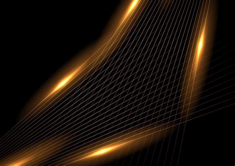 Orange Minimal Lines Abstract Futuristic Tech Background 48681635 Vector Art At Vecteezy