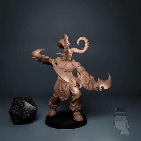 Wingless Demonic Illidan Imagine Minis Mini Manatee New Zealand