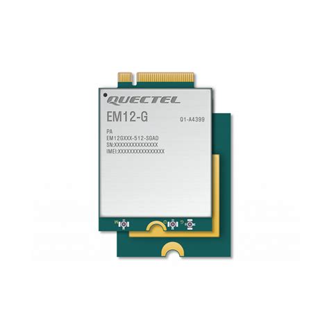 LTE-A EM12-G Cat 12 Cellular Module for eMBB and IoT/M2M