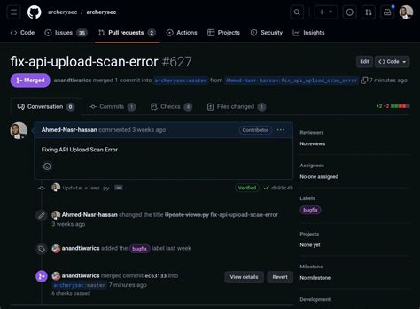 Ahmed Nasr أحمد نصر On Linkedin Archerysec Cybersecurity Opensourcecommunity
