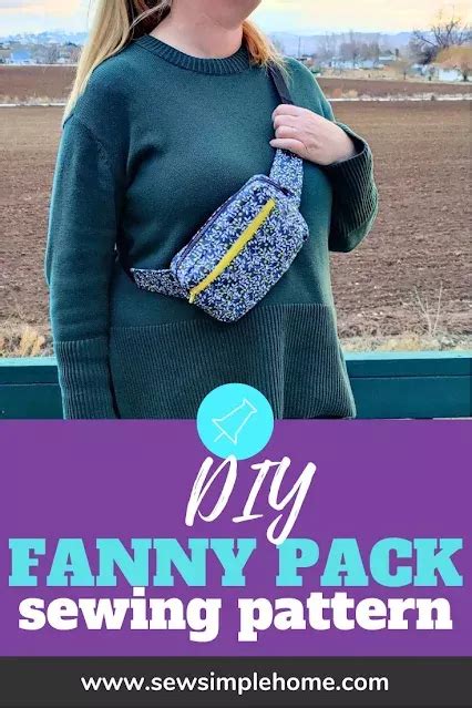 How To Make A Simple Fanny Pack Free Sewing Pattern Artofit