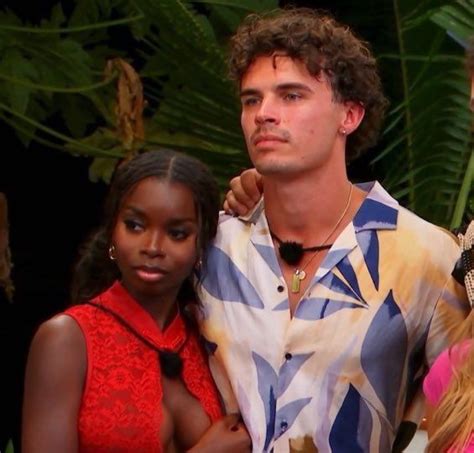 Olandria Carthen And Nicolas Vansteenberghe — Love Island Usa Season 7