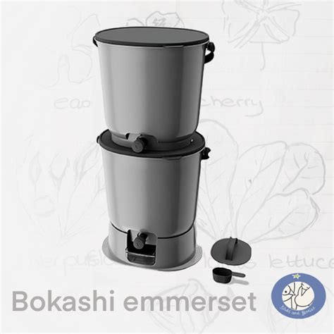 Bokashi Emmer Set Birds And Berries