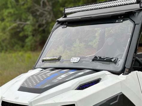 Seizmik 16 23 Polaris General 1000 4xp Pro Fit Windshield Flip Up