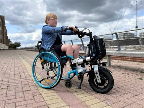 Case Study Powered Wheelchair Add On Helps Girl Get Around School With