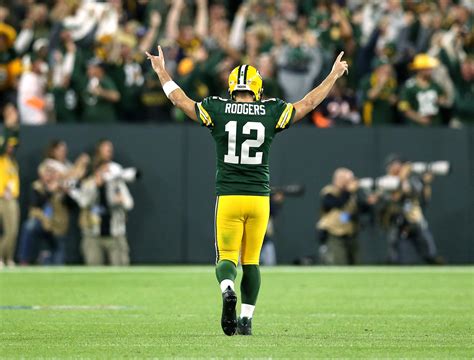 Green Bay Packers Aaron Rodgers Belt