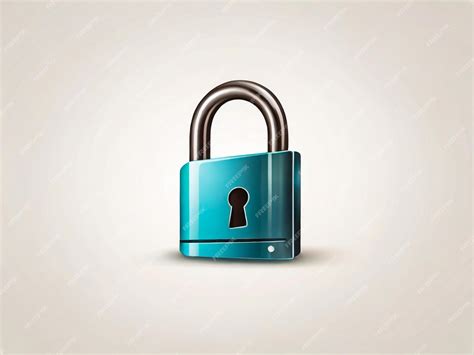 Premium Photo Security Shield Lock Icon On White Background 3d Render