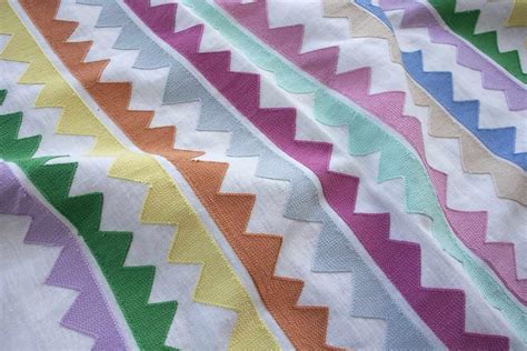 Zigzag Embroidery Multi Fabric Fabricut