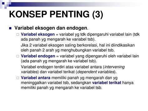 Ppt Model Persamaan Struktural Structural Equation Model Sem Powerpoint Presentation Id