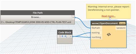 Explicit Nodes Internal Error Dereferencing A Non Pointer Developers