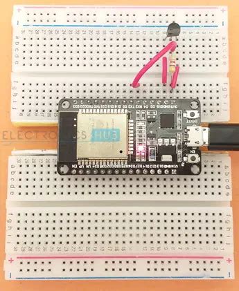 ESP32 DS18B20 Tutorial | DS18B20 Temperature Sensor with ESP32