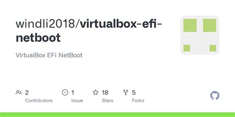 GitHub Windli Virtualbox Efi Netboot VirtualBox EFI NetBoot