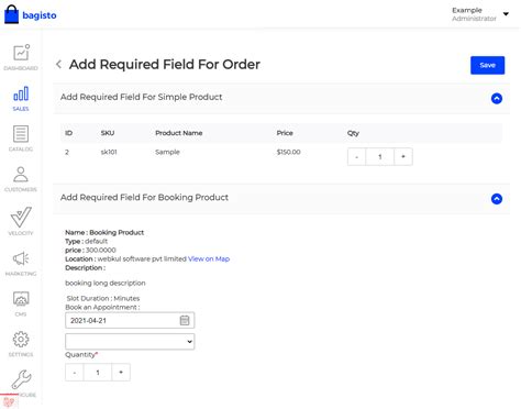 Laravel ECommerce Admin Order Creation Bagisto