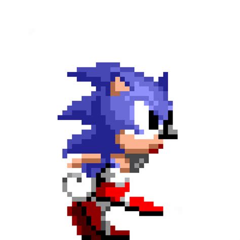 Pixilart Sonic Walk By I Cant Draw E