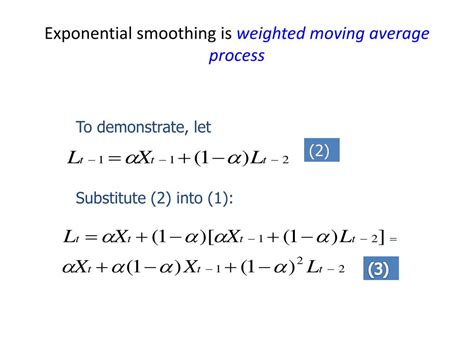 PPT Exponential Smoothing PowerPoint Presentation Free Download ID 1309811